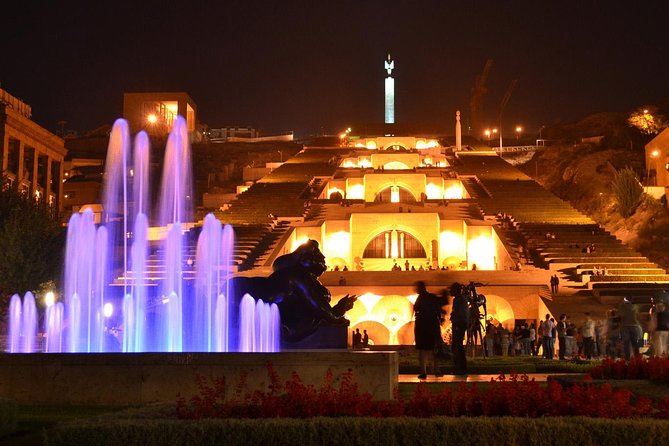 Evening coffee walk in warm Yerevan - 2025 - Iconic Landmarks: Mother Armenia and the Opera House