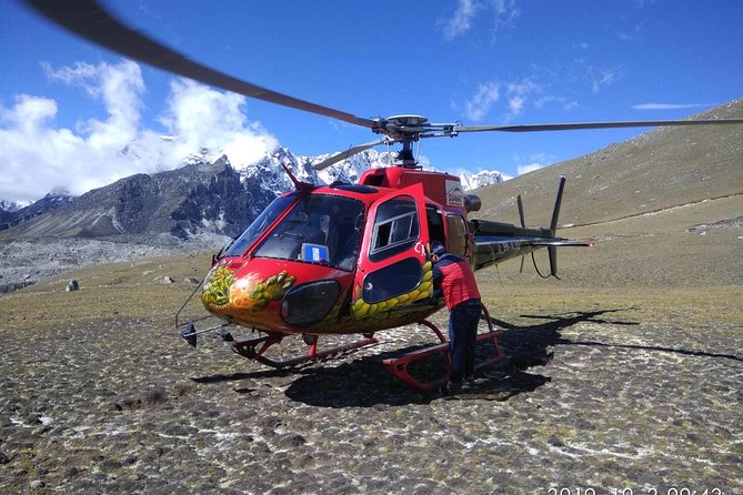 Everest Base Camp Helicopter Tour landing at Everest View Hotel. - The Itinerary in Detail