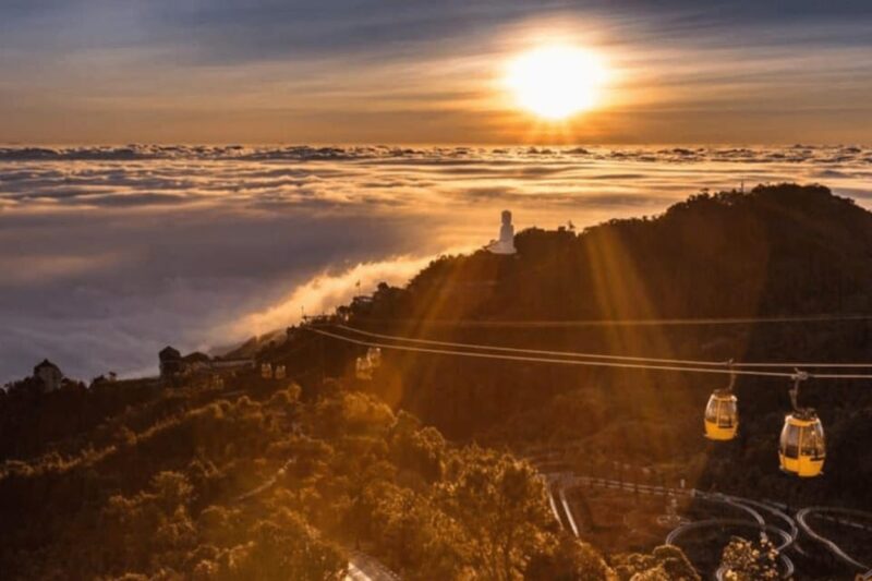 Explore Ba Na Hill, Golden Bridge in the sunset with dinner - The Iconic Golden Bridge