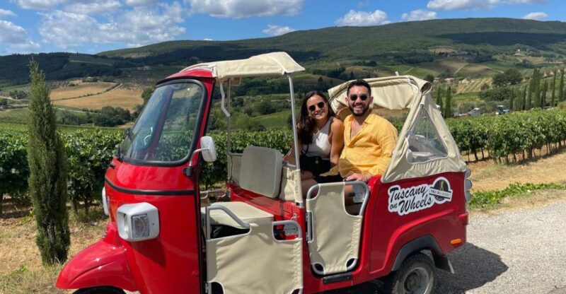 From Florence: Exclusive Tour of Tuscany by vintage Tuk Tuk - Breakdown of the Day