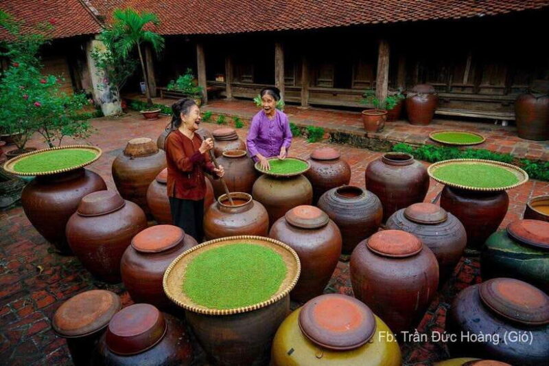 From Hanoi: Duong Lam Village Private Tour In Half Day - Walking into History: The Heart of Duong Lam