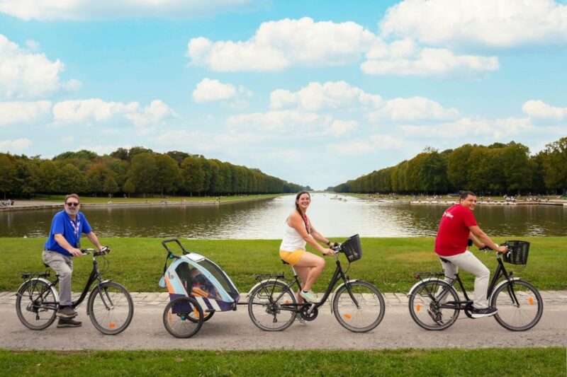 From Paris: Versailles Bike Tour with Gardens & Palace Entry - The Cycling Itinerary & Stops