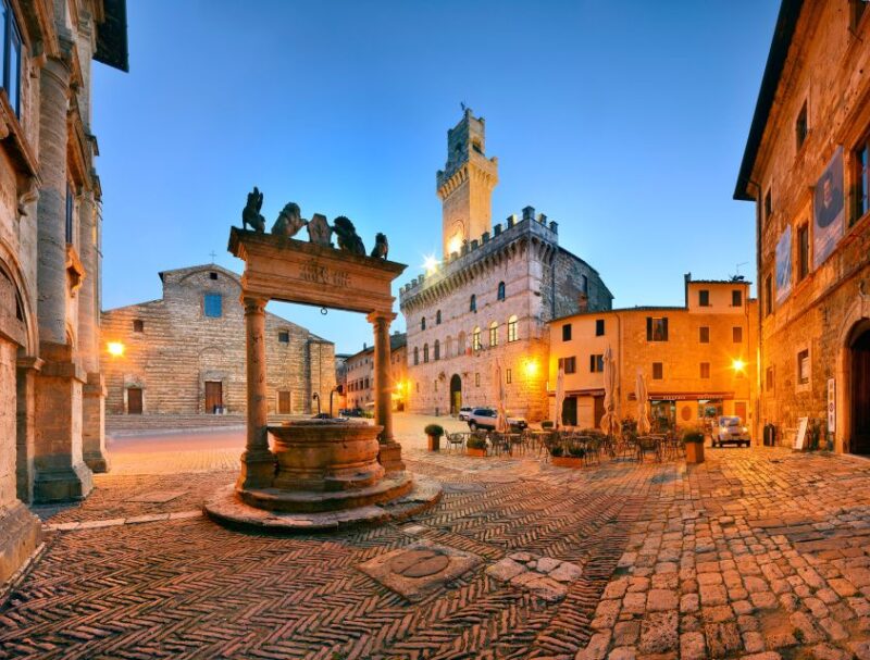 From Rome: Tuscany and Montepulciano Nobile Wine Guided Tour - Lunch in Montepulciano or Pienza