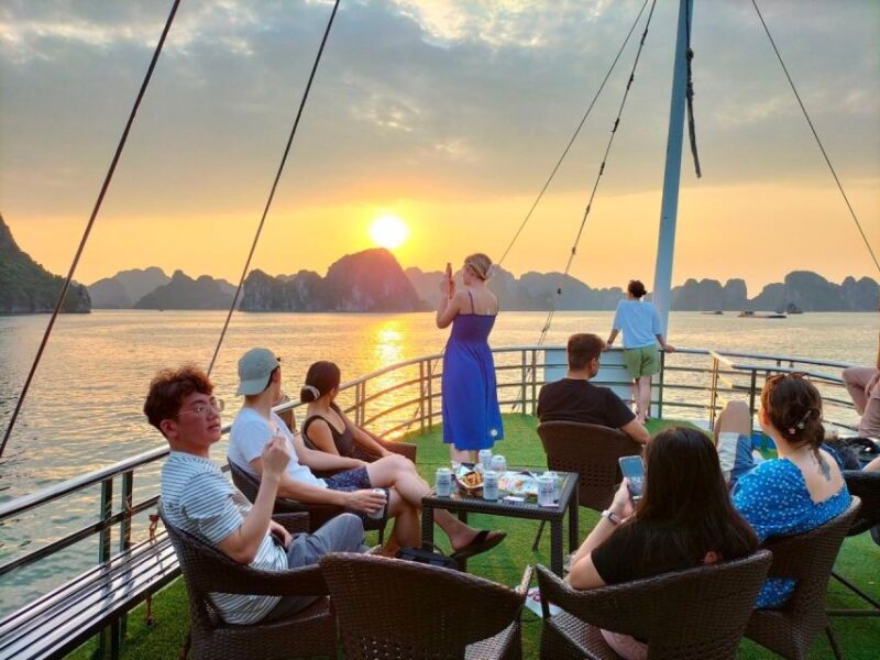 Ha Long: Afternoon Cruise with Lunch, Kayaking, and Swimming - Key Points