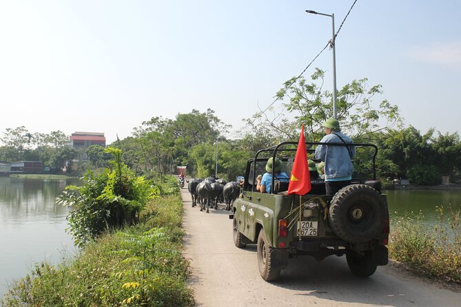 Hanoi Jeep Tours Led By Women: Hanoi Countryside By Legend Jeep - The Jeep Ride: A Fun, Nostalgic Twist