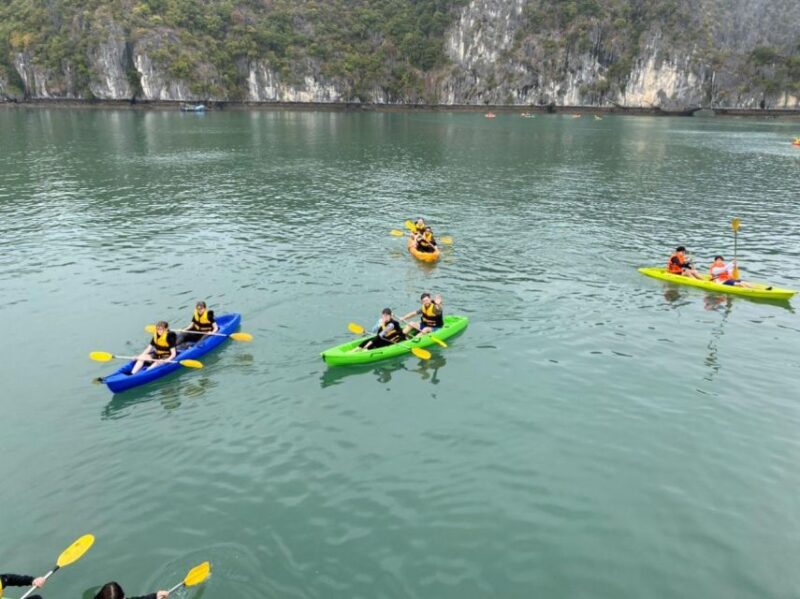 Hanoi - Lan Ha Bay 1 Day with kayaking , Swimming and Cave - The Highlights: What You’ll Love