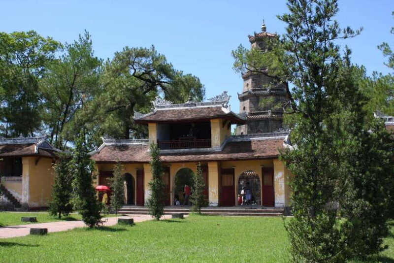 Hue: Half-Day City Tour with Dragon Boat Cruise & Car - Scenic River Cruising: The Perfume River & Thien Mu Pagoda