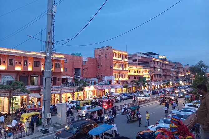 Jaipur@Twilight Guided Heritage City walk tour with Food Tasting - Transport and Logistics