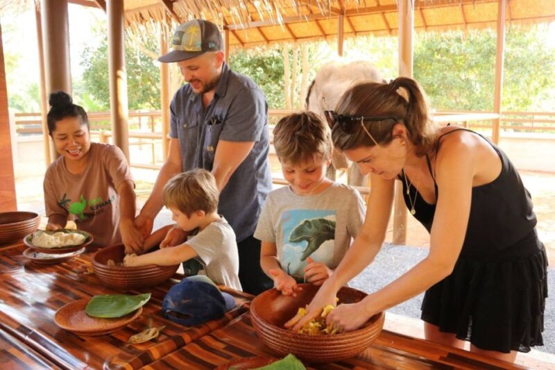 Koh Samui: Elephant Sanctuary and Jungle Tour with Lunch - Stop 1: Waterfalls at Namuang