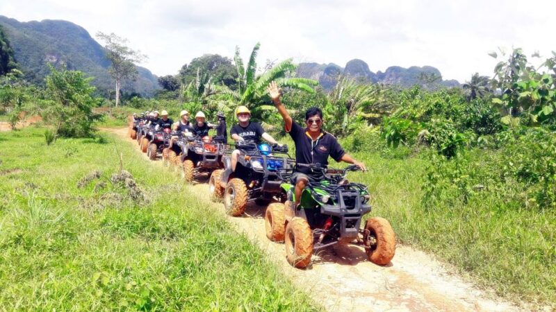 Krabi: Half-Day Blue Lagoon Kayaking at Klong Srakaew & ATV - Detailed Breakdown of the Itinerary