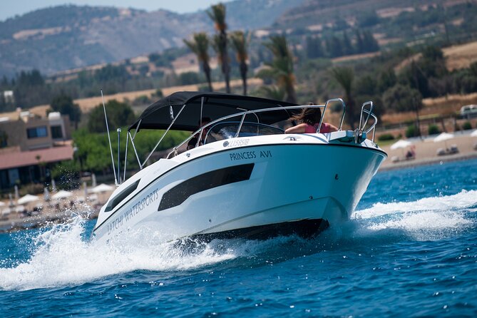 Luxury- Karnic SL701 Private Self-Drive Boat Hire - The Route: Exploring the Akamas Coastline