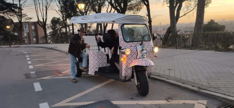 Madrid: City Tours - 6 seats private ecological tuk tuk - The Experience of a Private Eco-Friendly Tuk Tuk Tour