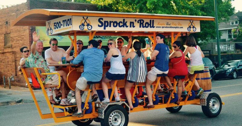 Memphis: Guided Bar Crawl on a Pedal Bike - Authentic Feedback from Participants