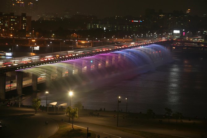 Moonlight Rainbow Fountain Show Night Tour in Seoul - What’s Included and What’s Not