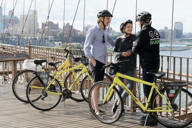 New York City: City Highlights Guided Bike or eBike Tour - Key Points