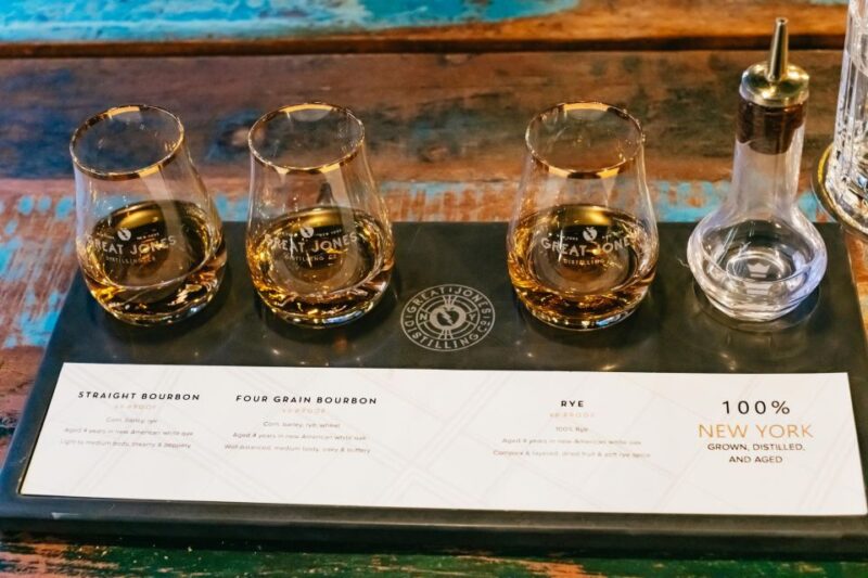 NYC: Manhattan's Only Whiskey Distillery Tour and Tasting - Practical Details and Logistics