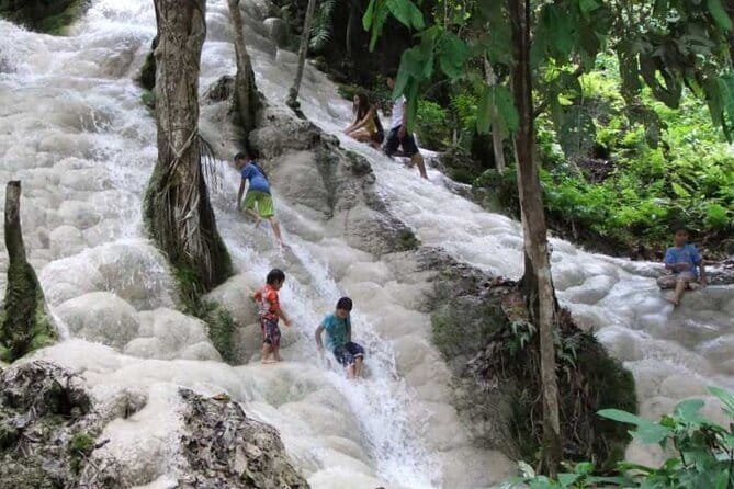 One Day Sticky Waterfall, White Water Rafting,Elephants Sanctuary - Transportation and Group Size