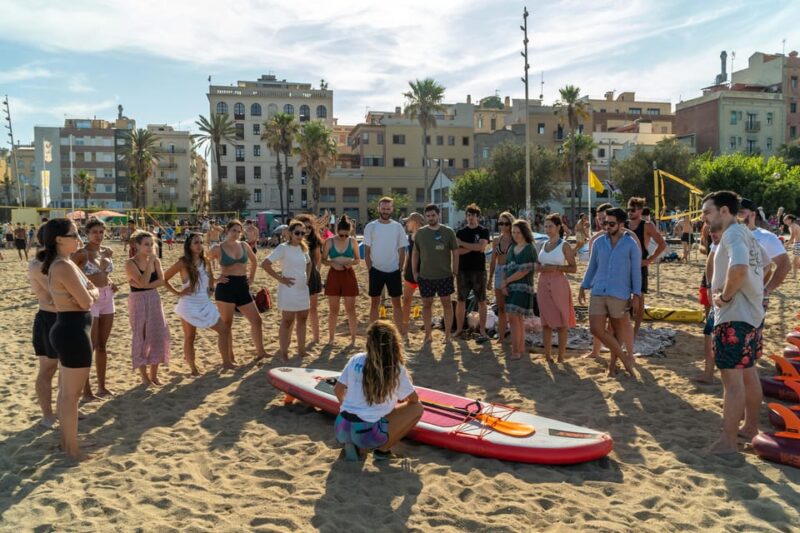 Paddlesurf Lesson in Barcelona - Included Equipment and Facilities