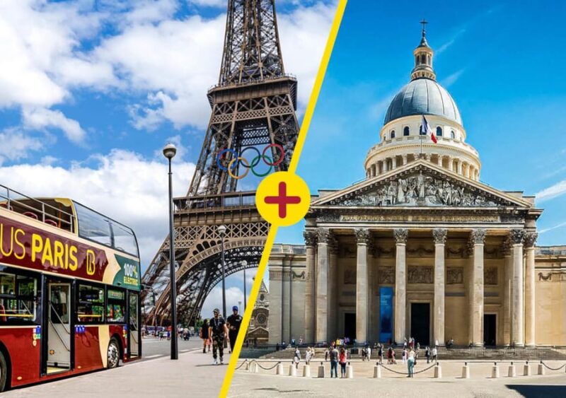Paris: Big Bus Hop-on Hop-off Tour and Pantheon entrance - Additional Option: Seine River Cruise