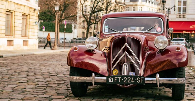 Paris: Private Guided City Tour in a Traction Avant or DS 21 - The Itinerary: What You Can Expect