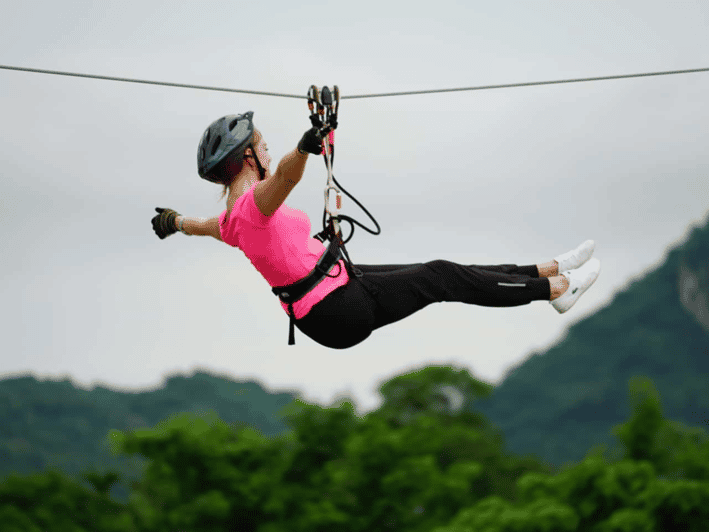Pattaya: Zipline Adventure with 25 Platforms w/ Kids Option - Kid-Friendly Options