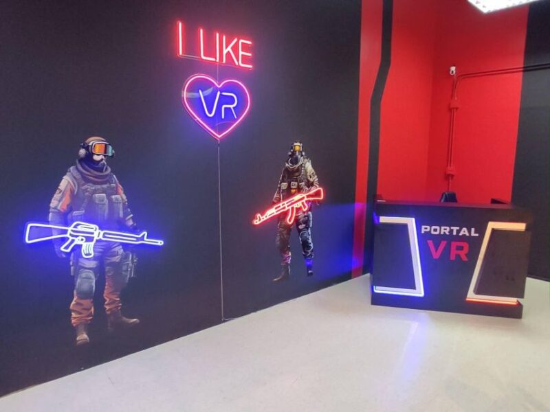 Portal VR Arena, VR-games, Attractions, Birthday party - Overview of the Experience