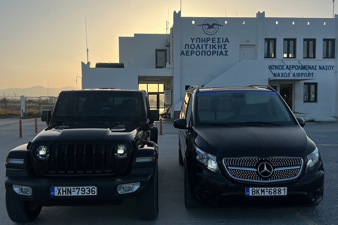 Private Transfers in Naxos via interport, inter-airport and hotel - Itinerary and Experience Breakdown
