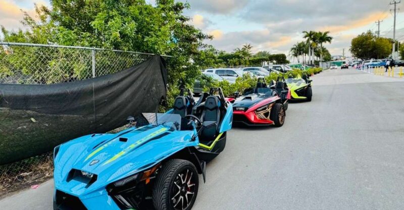 Rent a Polaris Slingshot in Miami  1 to 24 Hours - Why Choose This Rental?