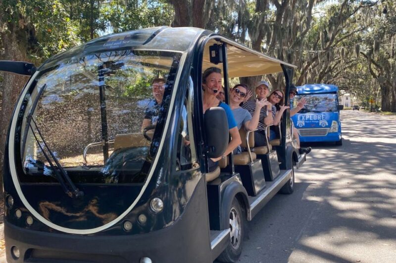 St. Augustine: Waterfront and Downtown Golf Cart Tour - The Itinerary Breakdown