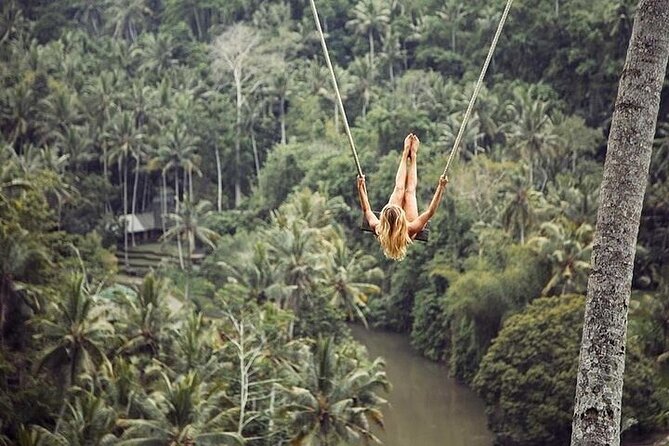 Swimming At Taman Sari Waterfall & Visit The Best Site Of Ubud - Scenic Wonder: Tegalalang Rice Terraces