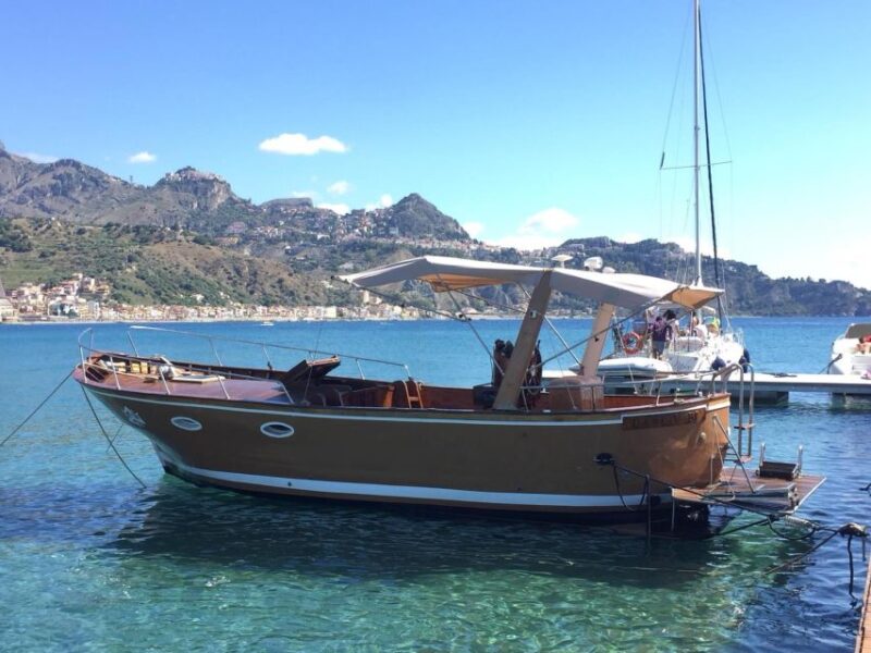 Taormina: Boat Tour to Taormina & Giardini Naxos with Drink - The Stop at Isola Bella: A Photo and Swim Opportunity