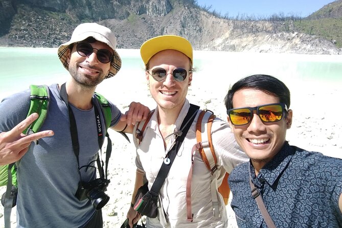 Tour Guide Bandung Private Car All In White Crater, Hot Spring - The Transportation and Guide Experience