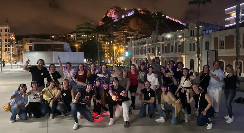 Alicante: BAILALOPARTY/ Silent Party Walking Tour - The Sum Up