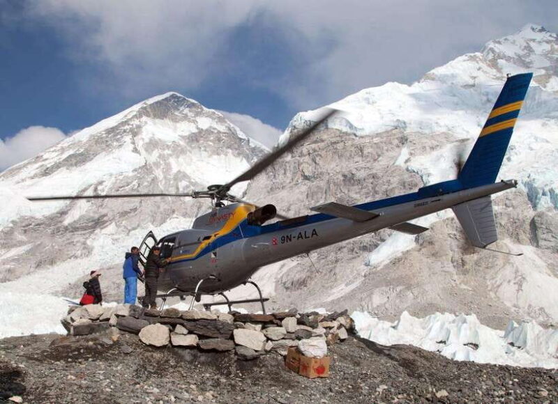 Annapurna base camp helicopter tour - The Up-Close Experience at Annapurna Base Camp