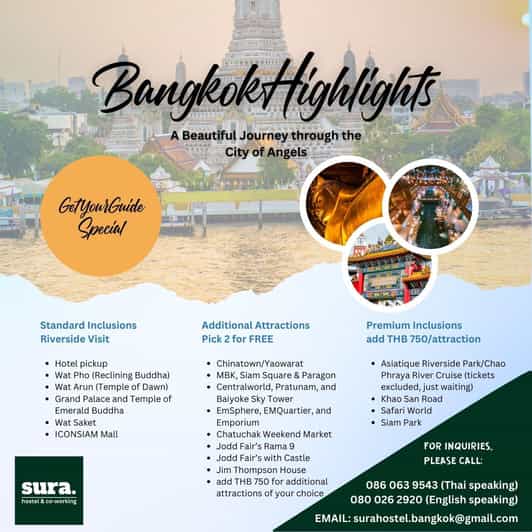 Bangkok Highlights Tour: City Temples and Beyond - The Comfort and Convenience of a Private Tour