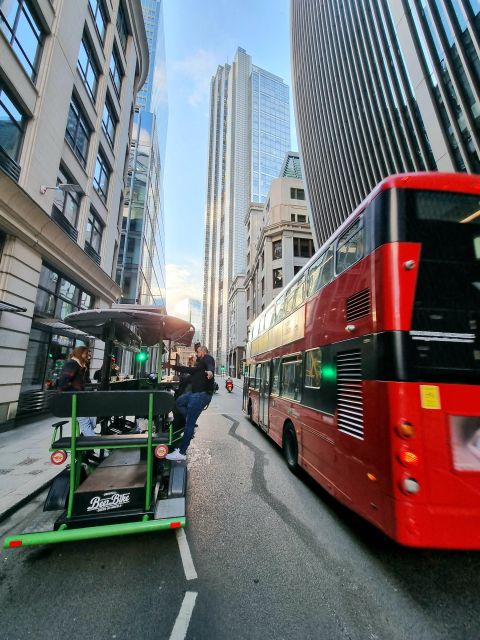 Birmingham Beer Bike - Private 1h tour with unlimited drinks - Comfort and Practicalities