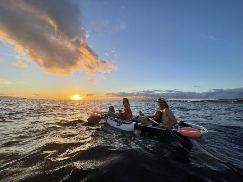 Clear Bottom Glassy Kayak Rental | Safe and Stable Kayaks - The Itinerary Breakdown