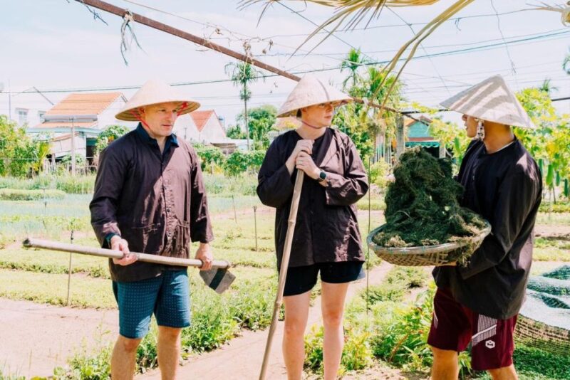 Countryside Biking -Farming -Market -Cooking Class In Hoi An - Participating in Farming Activities
