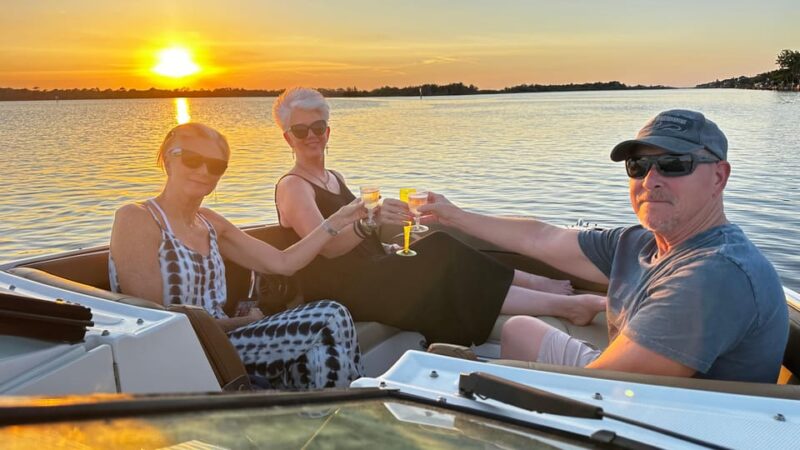 Daytona Beach: Small Group Champagne Sunset Cruise - The Itinerary in Detail