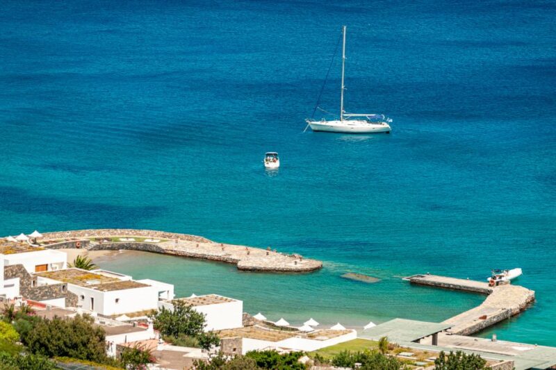 Elounda: Spinalonga Guided Boat Tour with BBQ and Swimming - The BBQ and Free Time