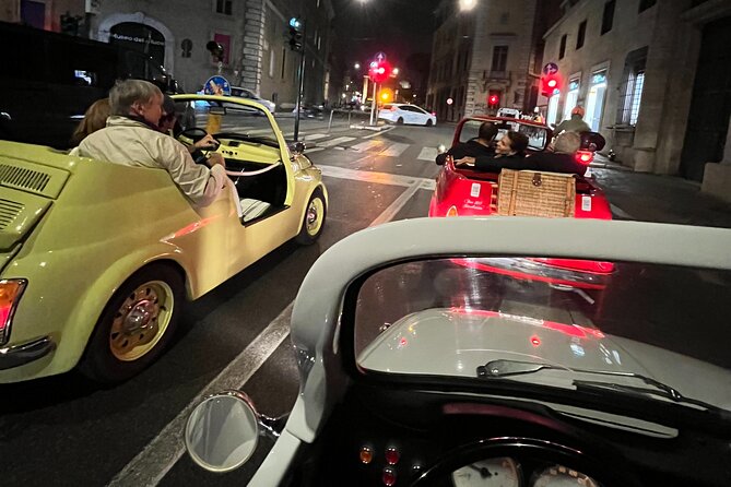 Exclusive Fiat 500 Cabriolet Self Drive Tour in Rome - What to Expect at Each Stop