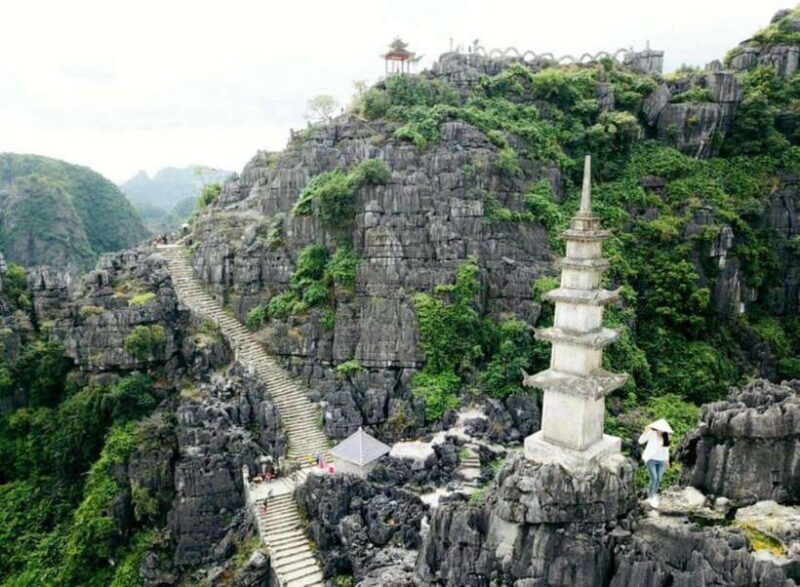 From Hanoi: Ninh Binh, Hoa Lu, Trang An and Mua Cave Trip - Cycling Through Countryside
