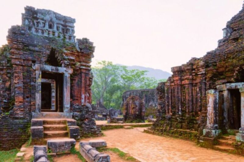 From Hoi An: Explore My Son Holy Land & Sunset view on river - The Scenic River Cruise and Sunset Experience
