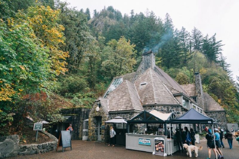 From Portland: Waterfalls, Mt Hood, and Wine Day Tour - Downtown Hood River and Lunch Break