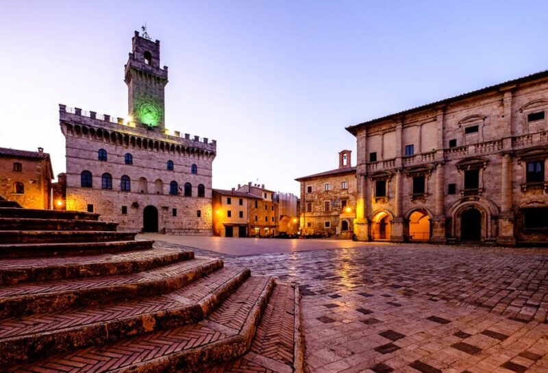 From Rome: Tuscany and Montepulciano Nobile Wine Guided Tour - Exploring Pienza: A Medieval Jewel