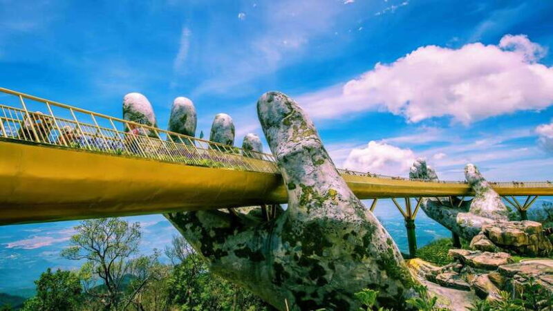 Full-Day Ba Na Hills & Golden Bridge with Chauffeur - Walking Across the Golden Bridge: An Architectural Marvel