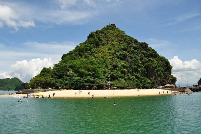 HaLong Bay Full Day With Surprise Cave, Kayaking, Swimming,Lunch - Sunset and Return: A Cruise with Wine and Fruits