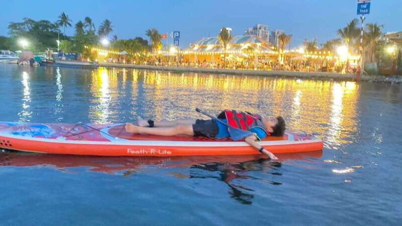Ho Chi Minh City Street Food, Kayaking On Saigon River Tour - Paddling on the Saigon River at Sunset