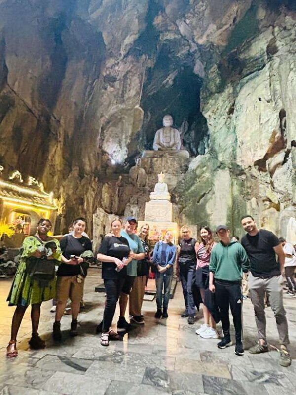 Hoian/Danang: Marble Mountain - Am Phu Cave & Lady Buddha - Lunch and Rest