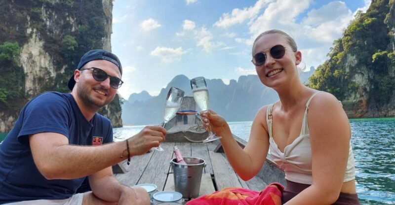 Khao Lak: Cheow Lan Lake Romantic Sunset Cruise with Drinks - The Sum Up